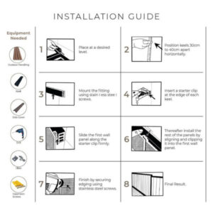 Vertex Outdoor Wall Panels - Plaza Board Centre