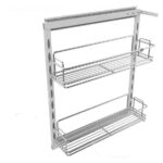2 Tier Spice Rack Pull Out - Plaza Board Centre