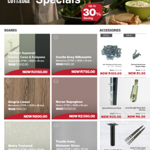 Specials | Plaza Board Centre | Carpentry Board Specialists | South Africa