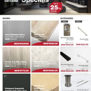 Specials | Plaza Board Centre | Carpentry Board Specialists | South Africa